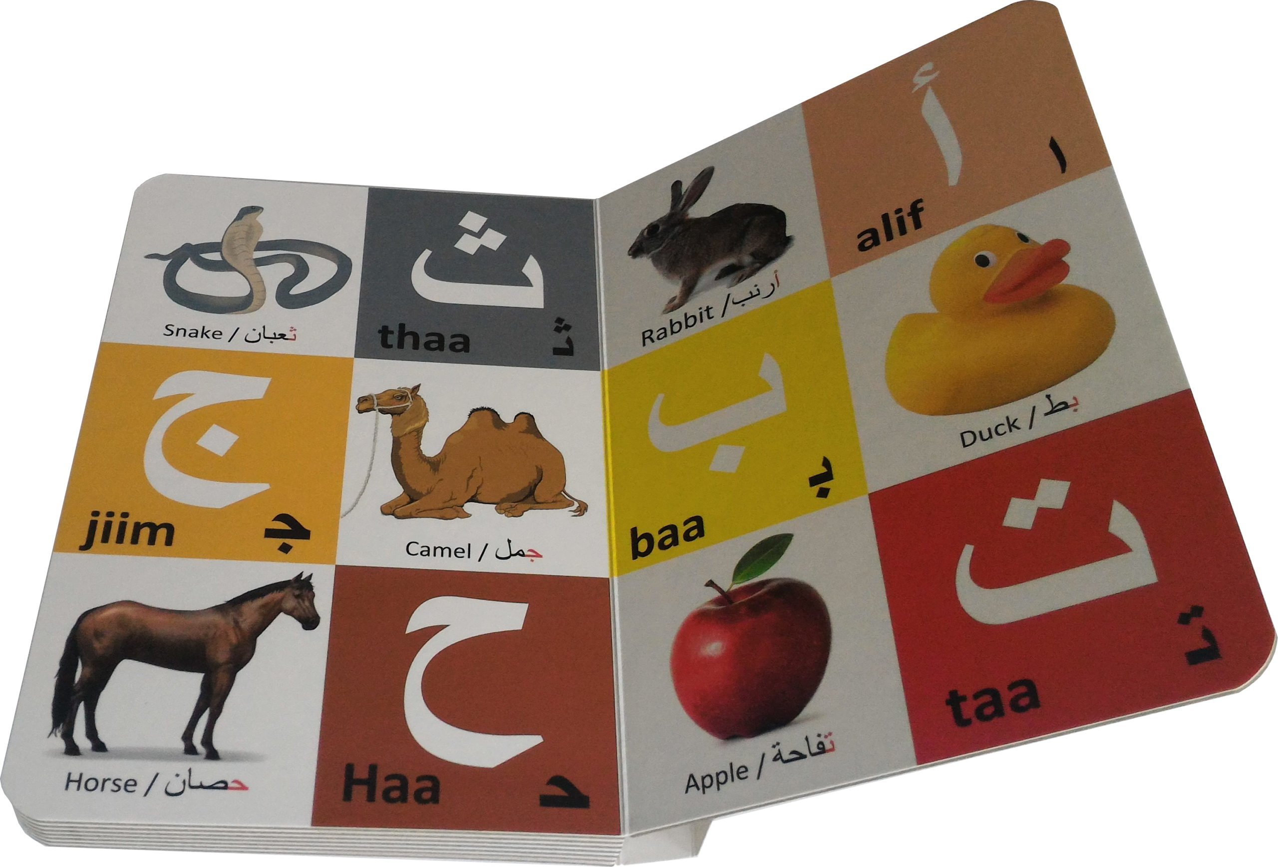 Arabic Alphabet Board Book by I Know My ABC, 9780997139549