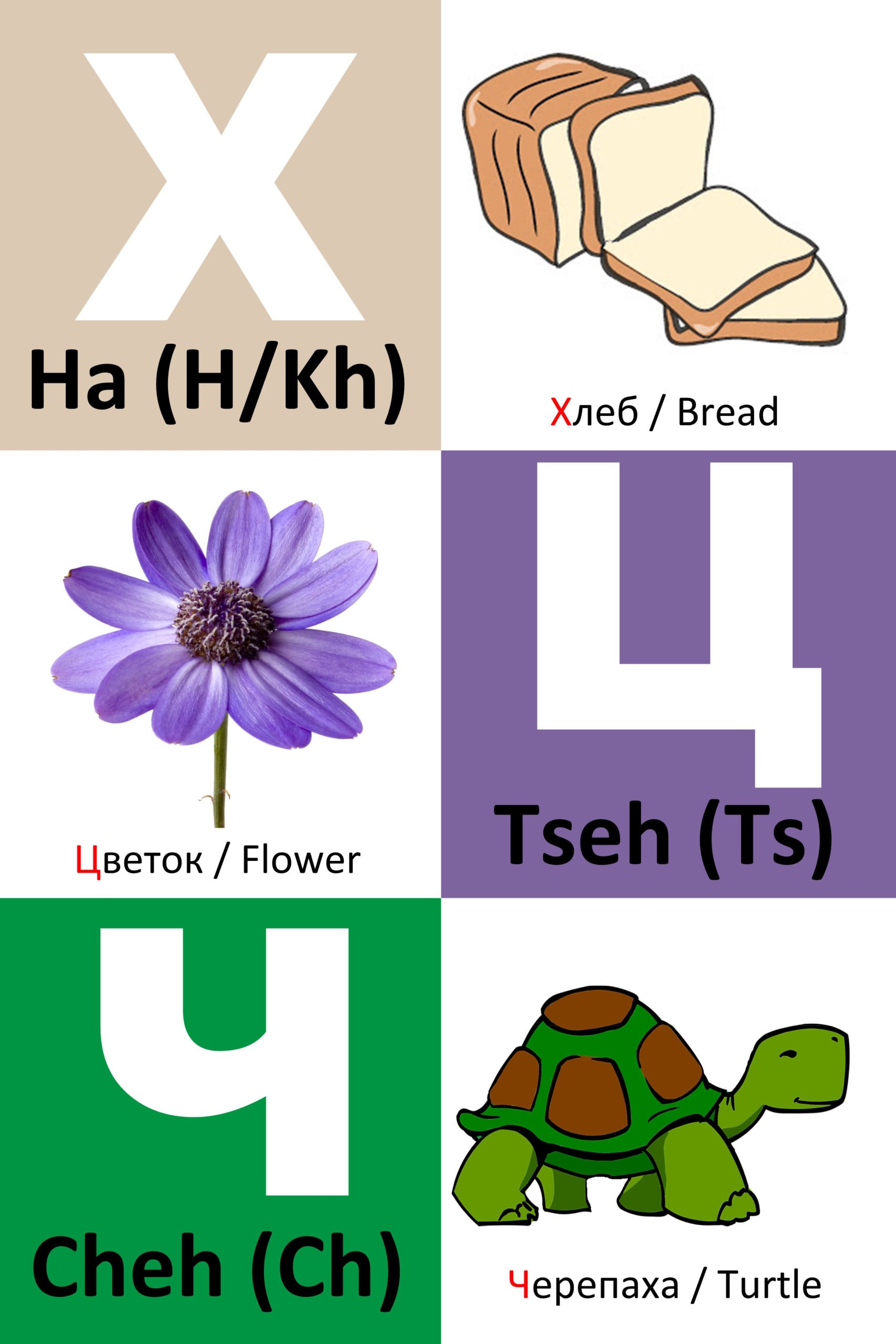 Russian Alphabet Board Book by I Know My ABC, 9780997139525