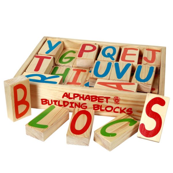 Skillofun Alphabet Building Blocks – 31 Pieces, 8907030000470