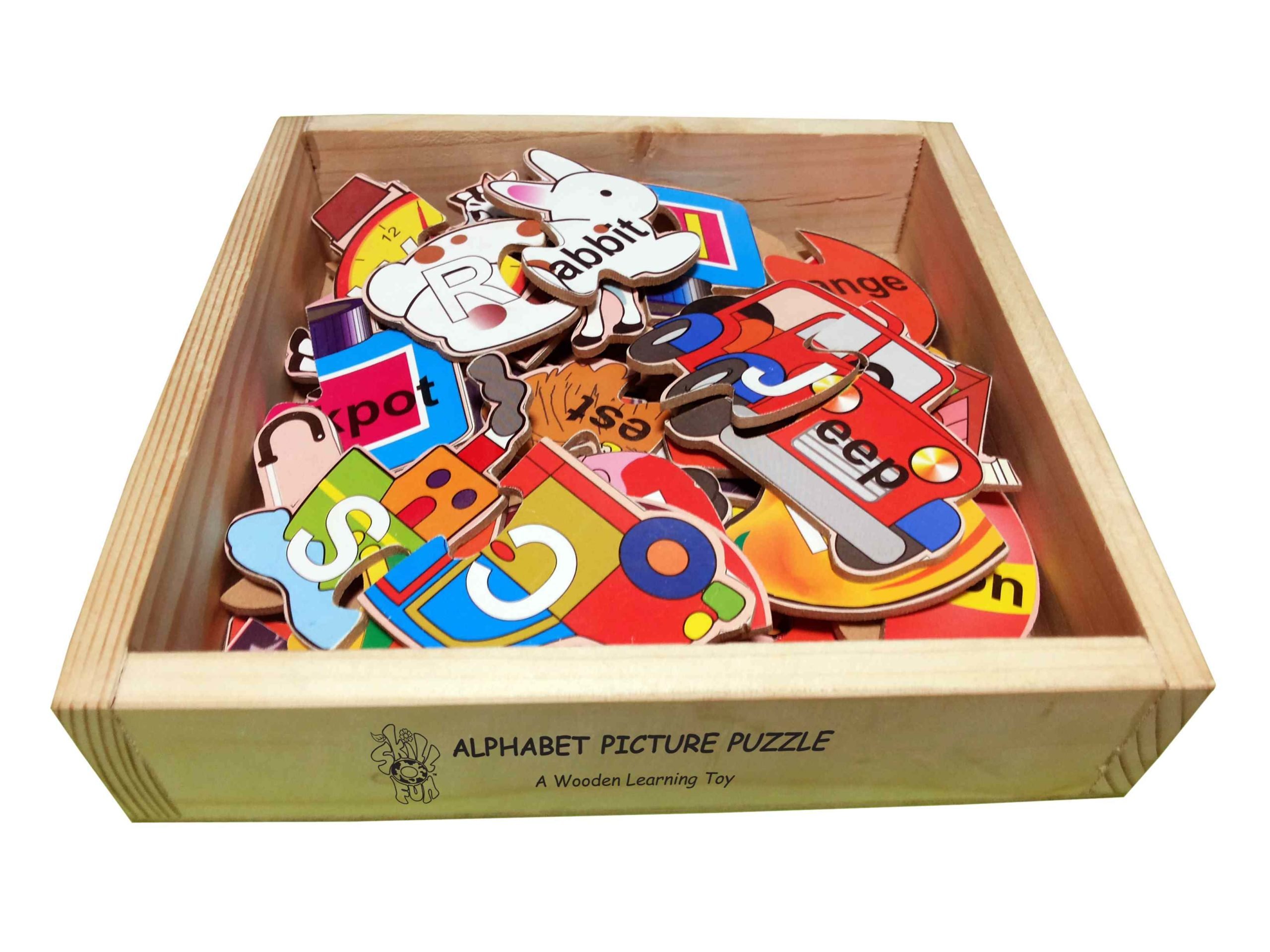 Skillofun Alphabet Picture Puzzle, 8907030000364