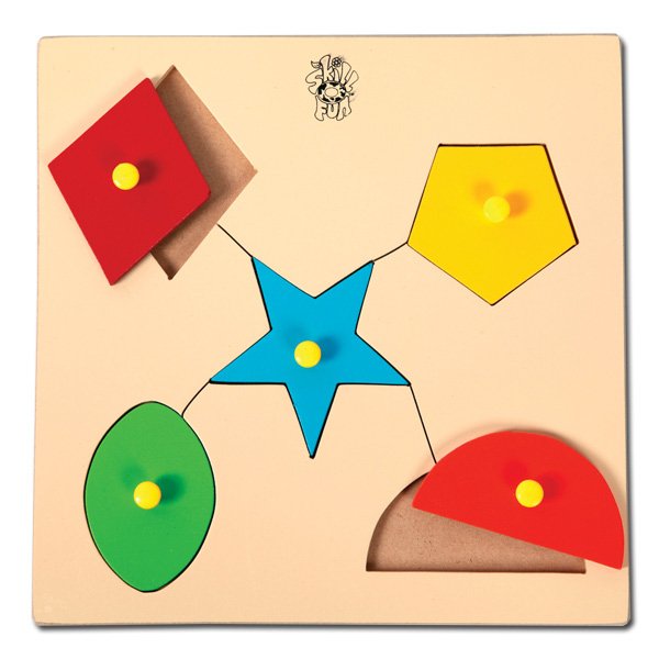 Skillofun Junior ‘Shapes’ Shape Tray – Triangle, 8907030000807