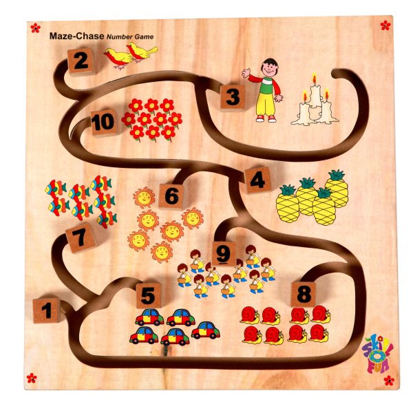 Skillofun Maze Chase – Number Game, 8907030003389