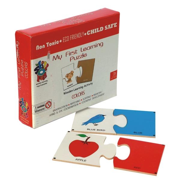 Skillofun My First Learning Puzzle – Colors, 8907030001705