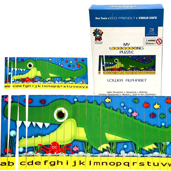 Skillofun My Long Puzzle – Lower Alphabet