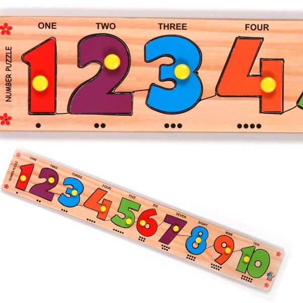 Skillofun Number Strip Puzzle, 8907030000197