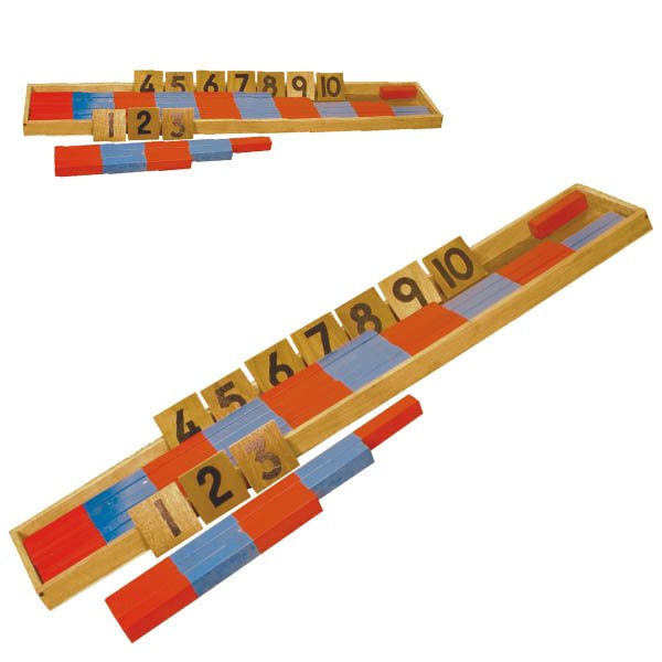 Skillofun Numerical Rods With Number Tiles, 8907030003884