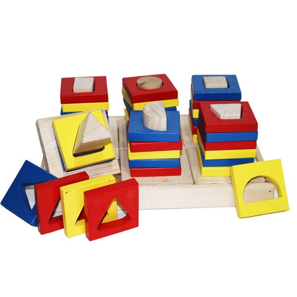 Skillofun Shape Cavity Sorting Towers, 8907030001477