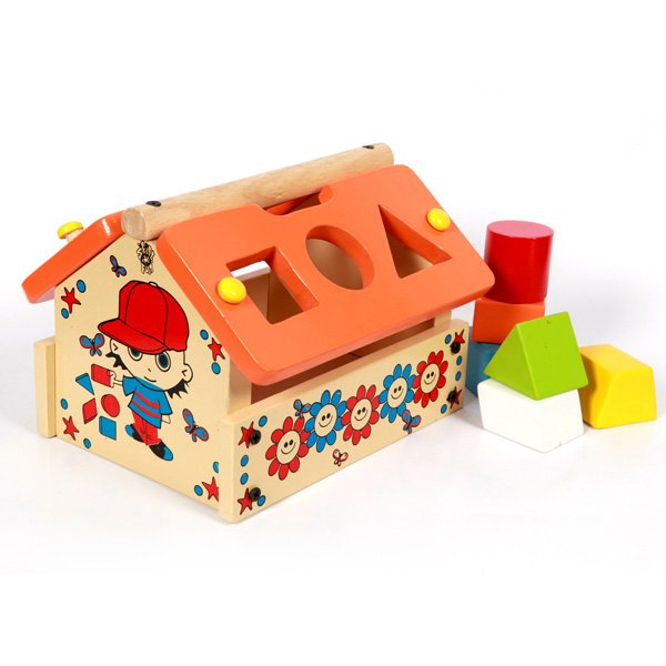 Skillofun Shape Sorting Hut, 8907030000906