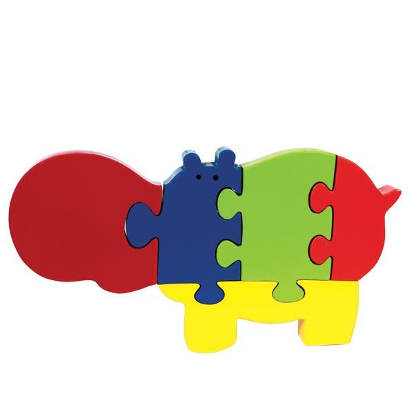 Skillofun Take Apart Puzzle Large – Hippopotamus, 8907030002672
