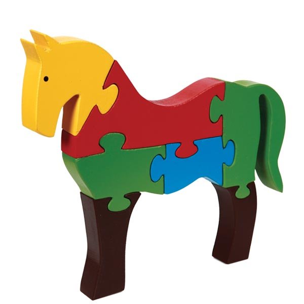 Skillofun Take Apart Puzzle Large – Horse, 8907030002757