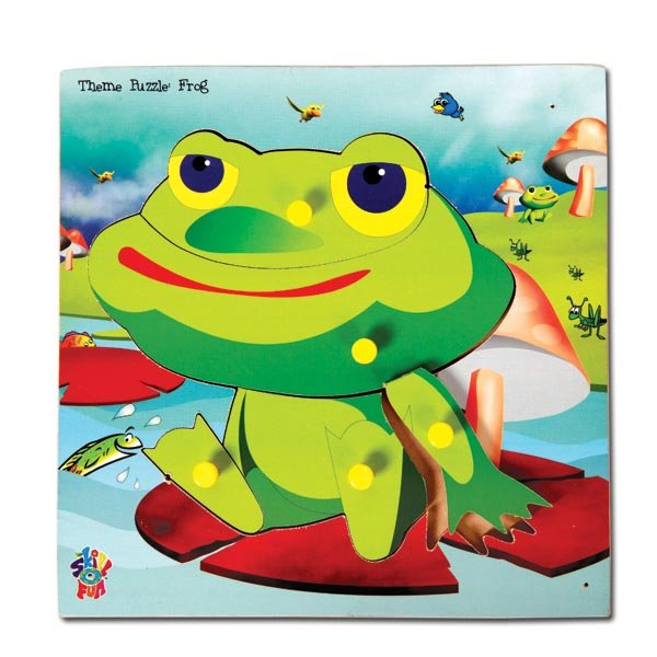 Skillofun Theme Puzzle – Frog, 8907030002177
