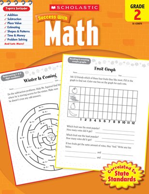 Math, Grade 2 – Educational Book, 9780545200707