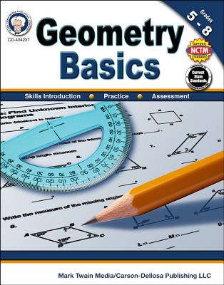 Geometry Basics, Grades 5 – 8 – Activity Book, 9781622235827