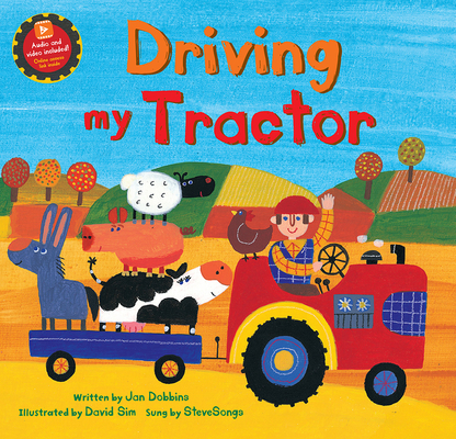 Barefoot Books Driving My Tractor Paperback Book by Jan Dobbins ...